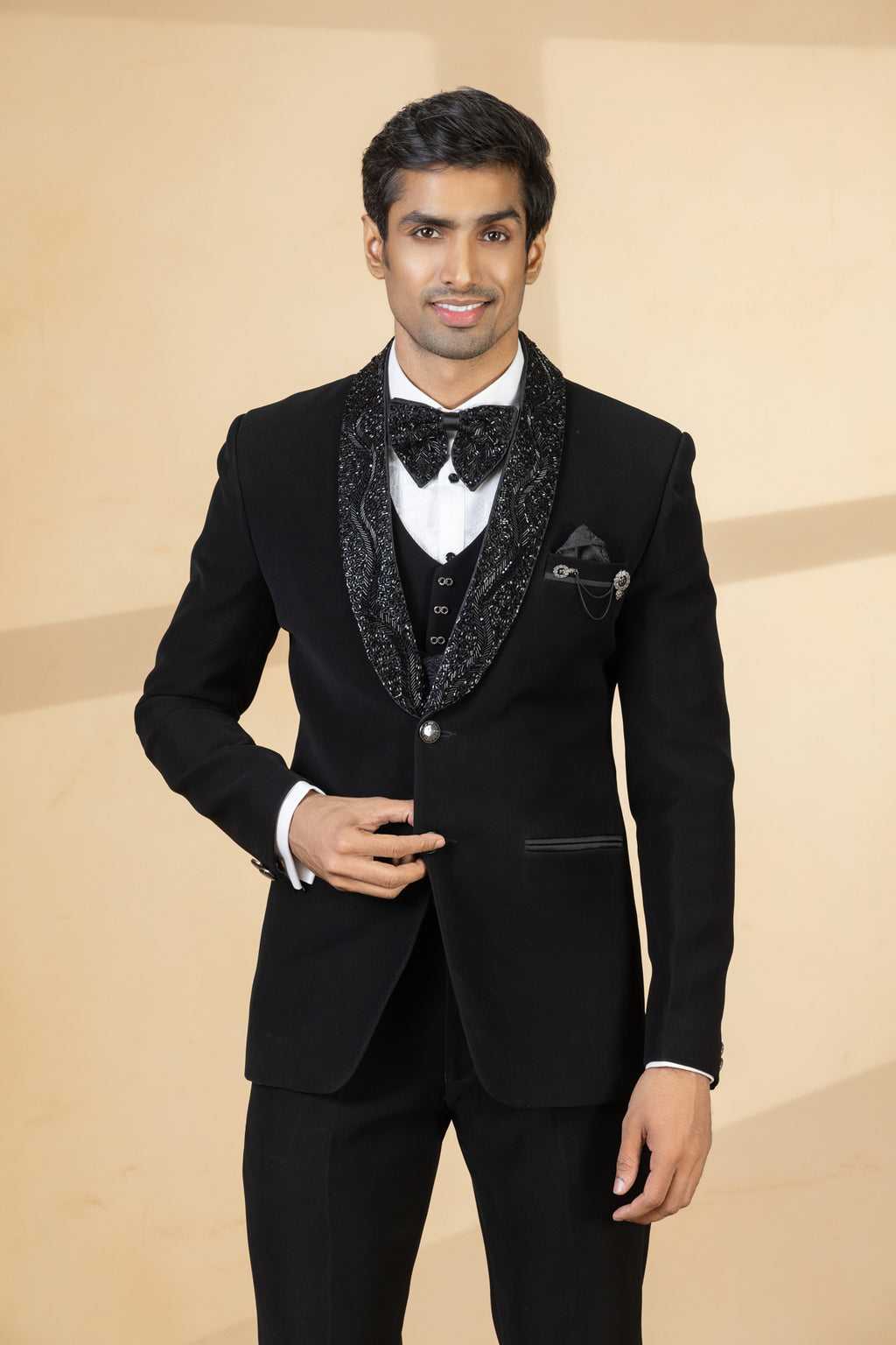 BLACK DERA TUXEDO – Dimple Collection